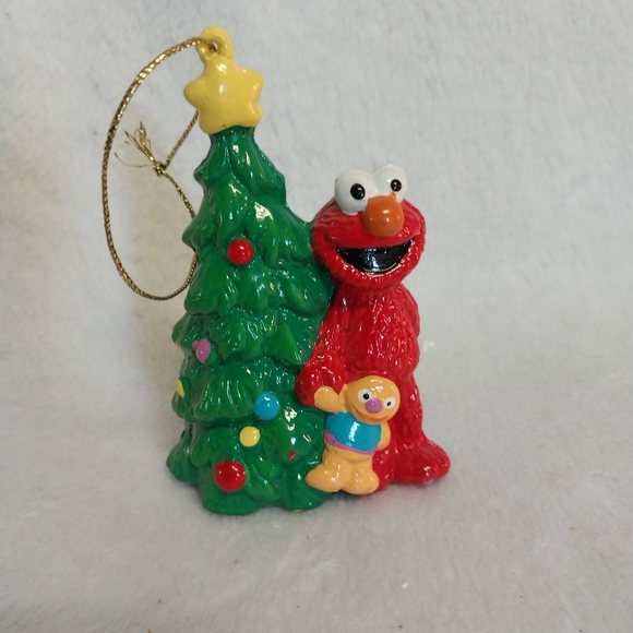 Holiday | Vintage Elmo Christmas Ornament | Poshmark
